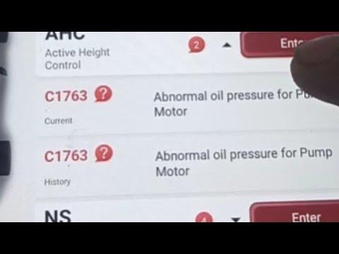 Toyota land cruiser v8 2020 model code( c1763) Abnormal oil pressure ...