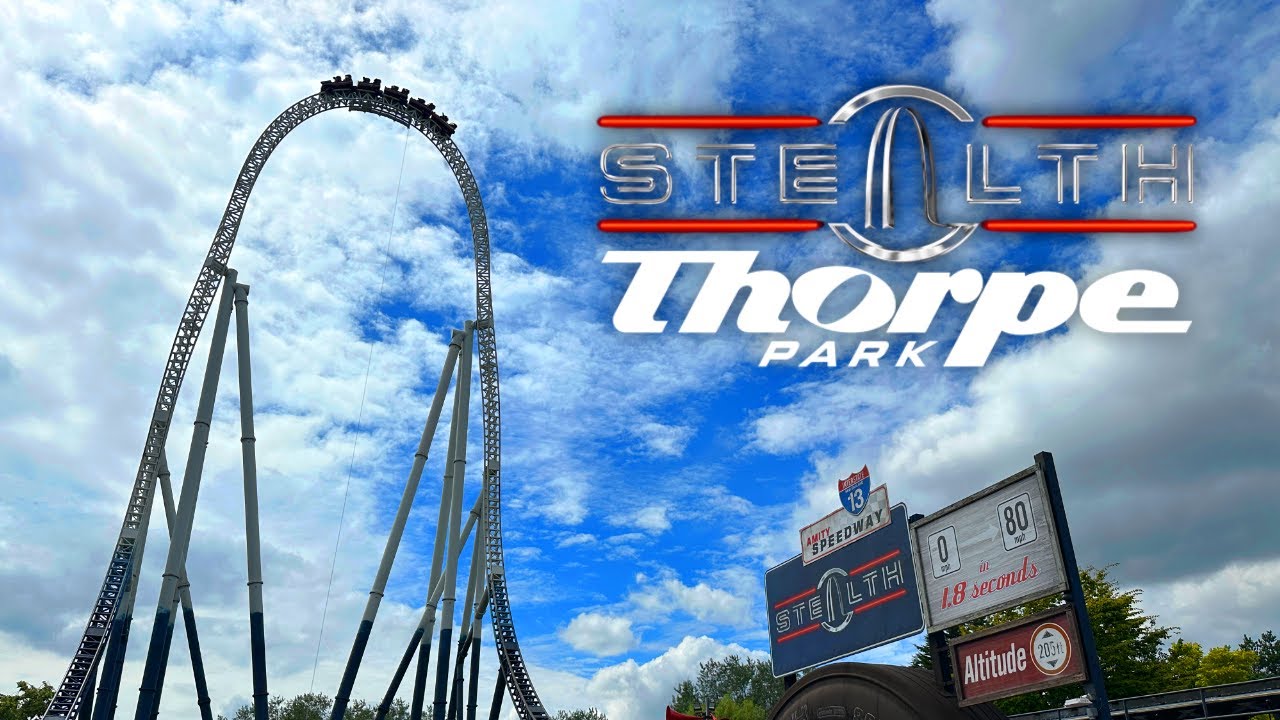 Stealth Off-Ride at Thorpe Park - YouTube