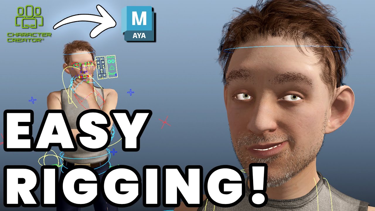 Character Creator 5 → Maya: UPDATED Advanced Skeleton Rigging Tutorial ...