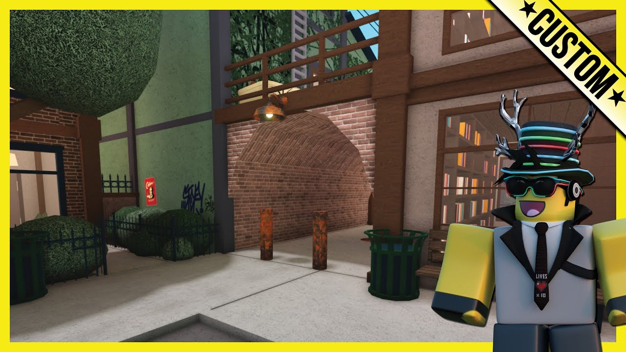 Bloxburg Speed Build - Pedestrian Tunnel (Roblox) - YouTube