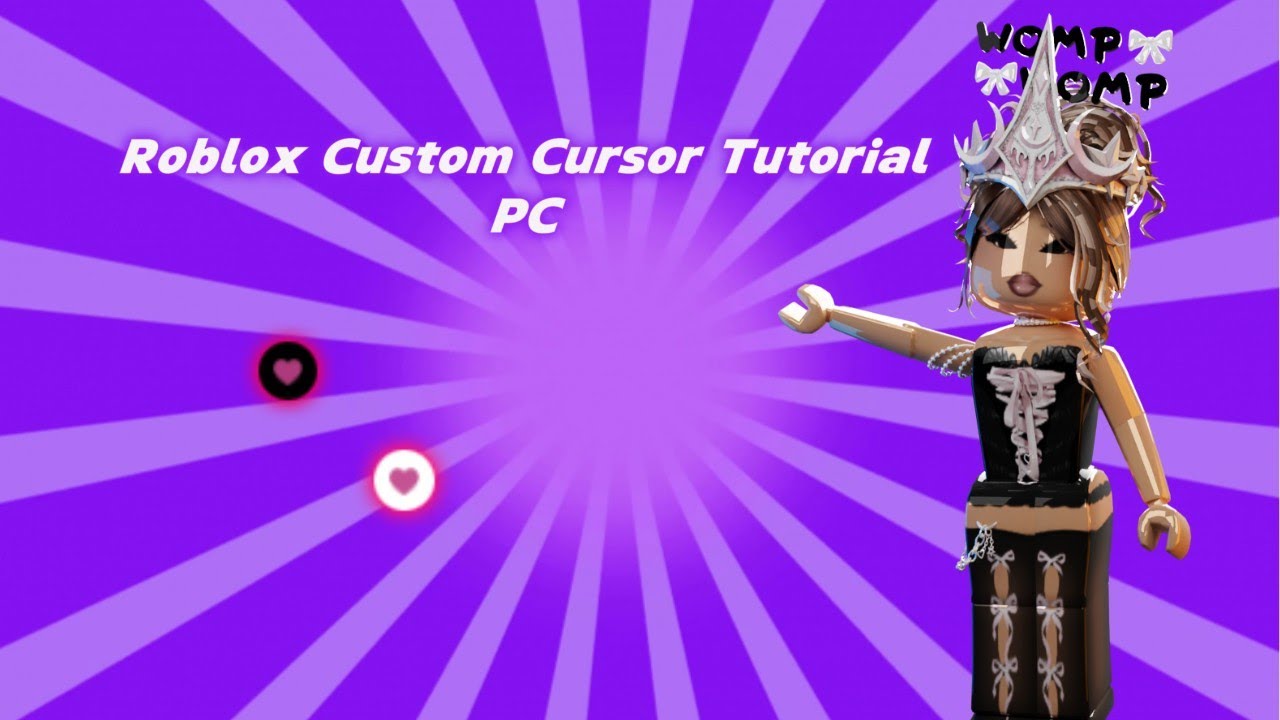 Roblox Custom Cursor Tutorial For Pc Easy Youtube