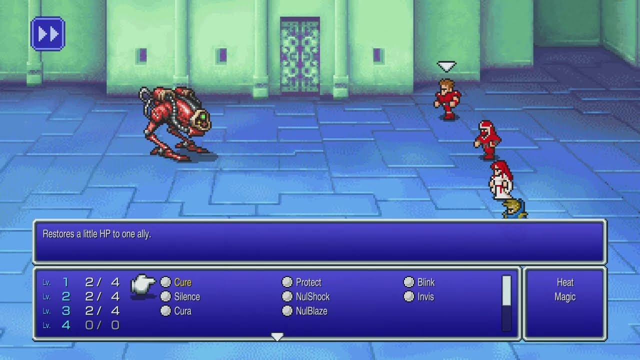 FINAL FANTASY Pixel Remaster Warmech Location and Battle - YouTube