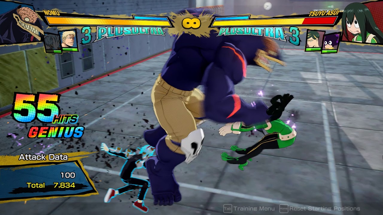 MHOJ 2 - Nomu armour cancel combo (with shigaraki extension) - YouTube