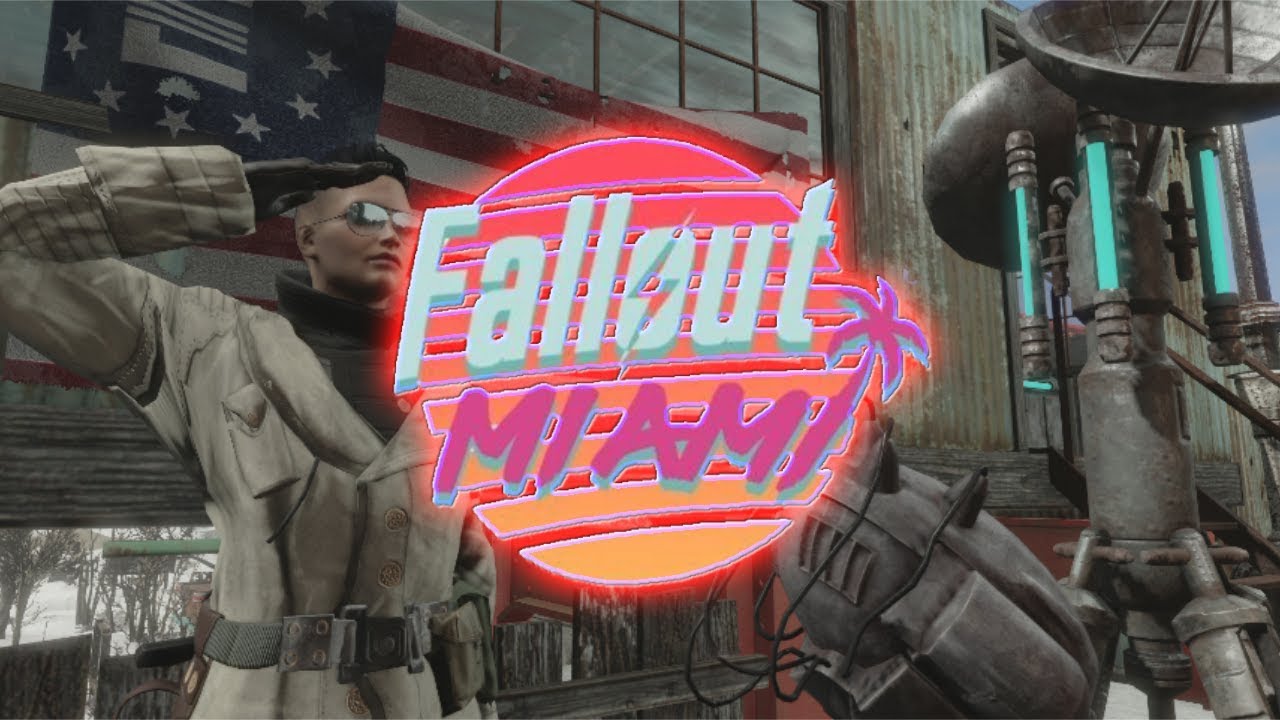 Exploring Fallout Miami's Enclave Settlement Objects in Fallout 4 - YouTube