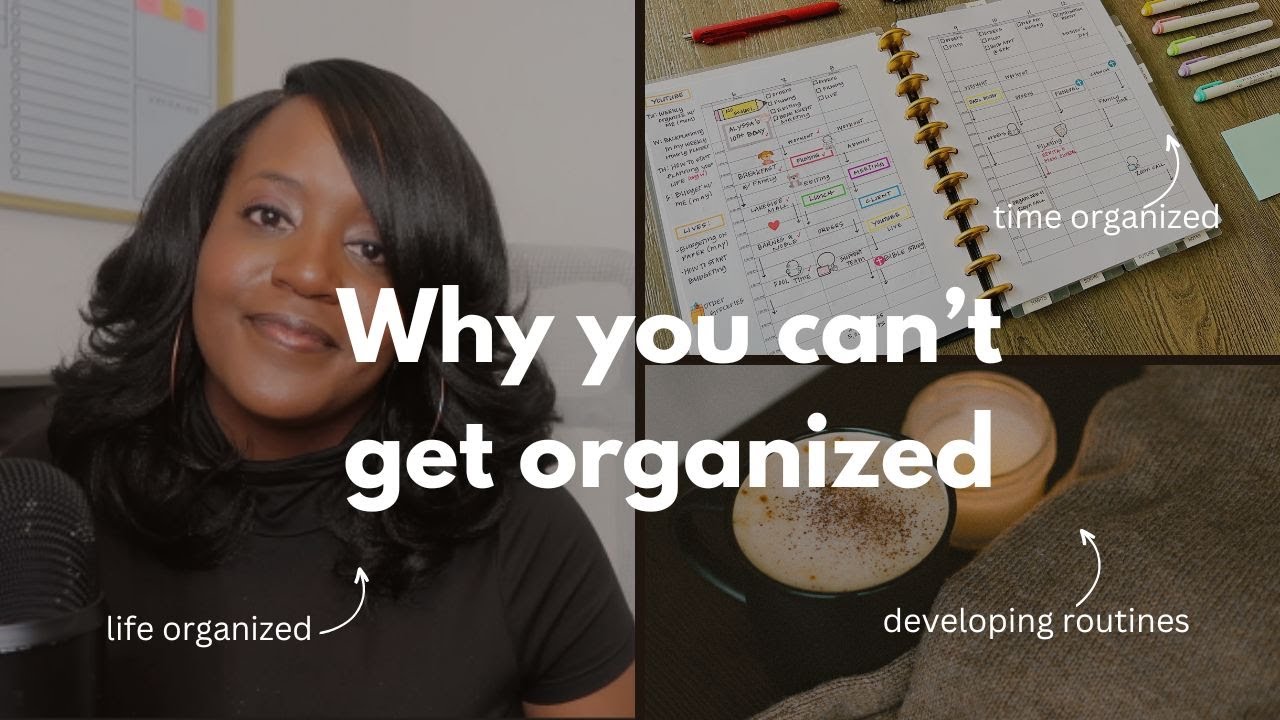 3 Reasons Why You Are Struggling To Get Organized #lifeorganization ...