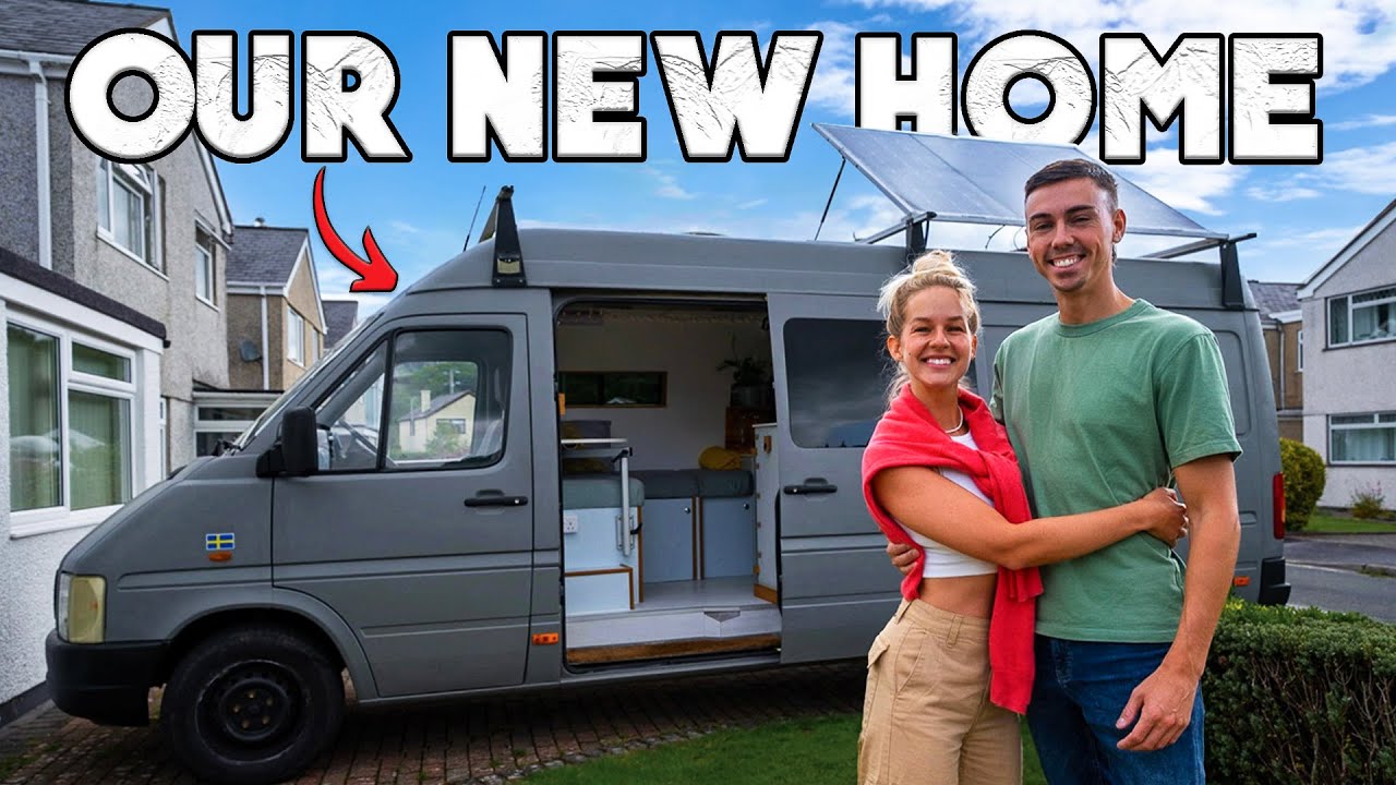 Prepping our NEW Campervan for Full-Time Van Life UK - YouTube