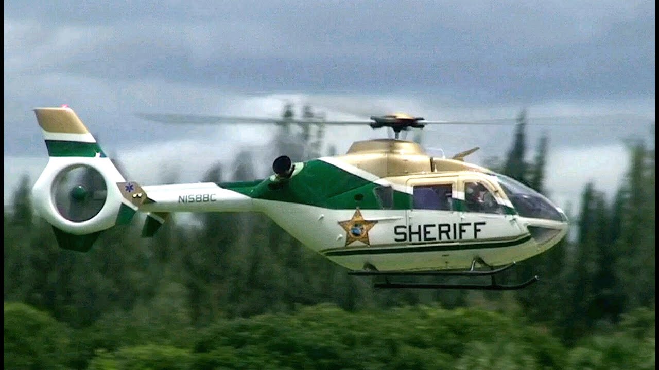 Vario Jet Cat Turbine RC 'Sheriff' Helicopter - YouTube