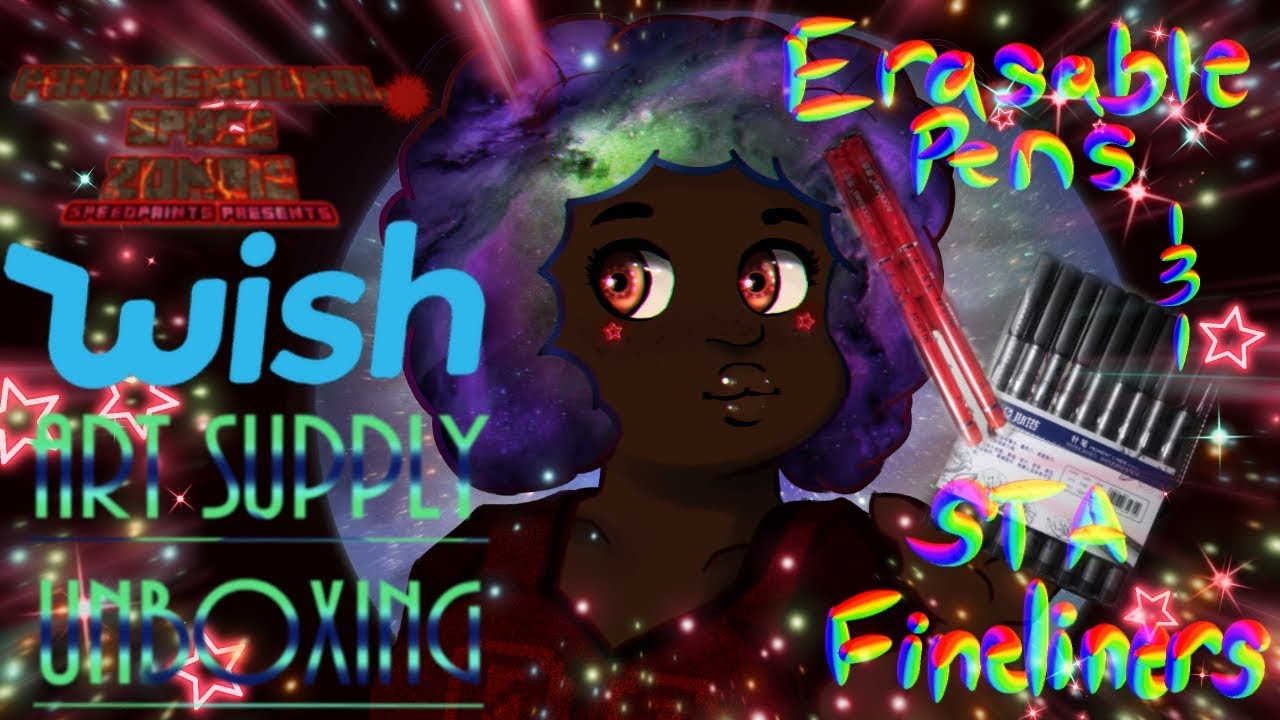 Art Supply Uboxing and Review 7 : Aodemei Momole Erasable Pens and STA ...