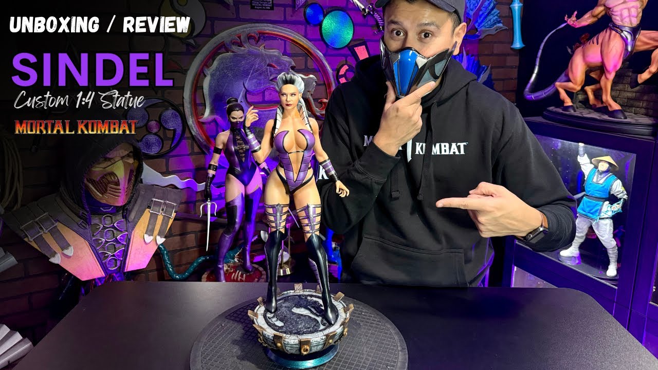Sindel Custom 1:4 Statue by AxeFenix - YouTube