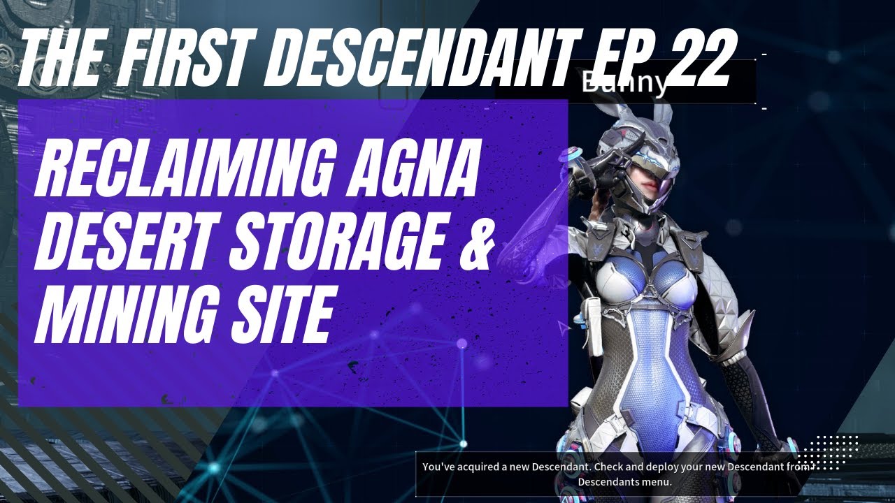 Grinding Agna Desert in The First Descendant Walkthrough - YouTube