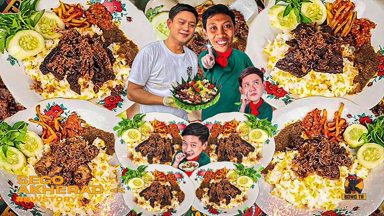 ENAK NYA KULINER SEGO AKHERAD PUNYA CHEF BOBON SANTOSO CABANG MOJOKERTO ...