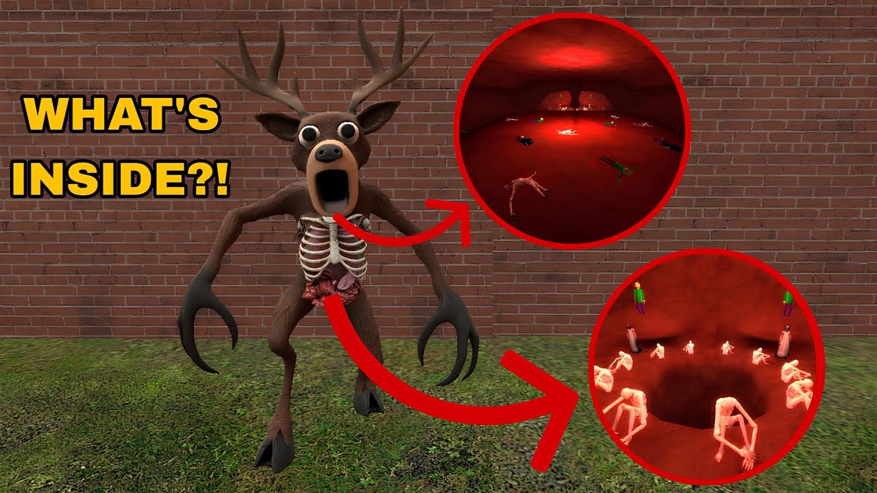 Garry’s Mod: I Entered 99 Night's In The Forest Deer and Found SCP-096 ...