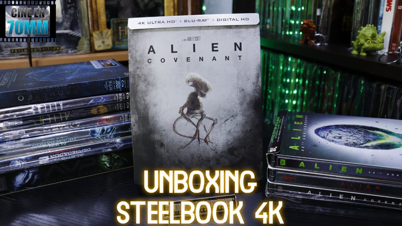 Alien Covenant en Steelbook 4K | Unboxing por Cine en 70MM - YouTube