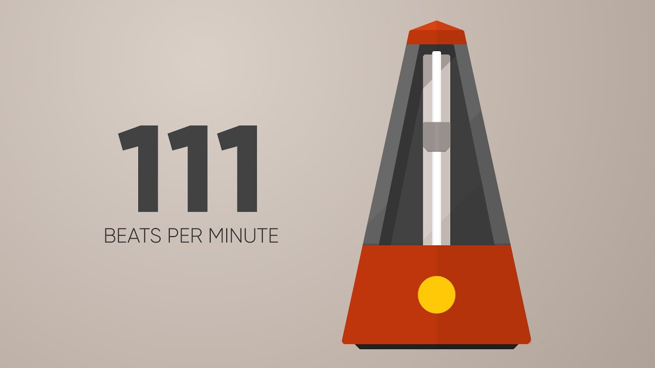 111 BPM Metronome - YouTube