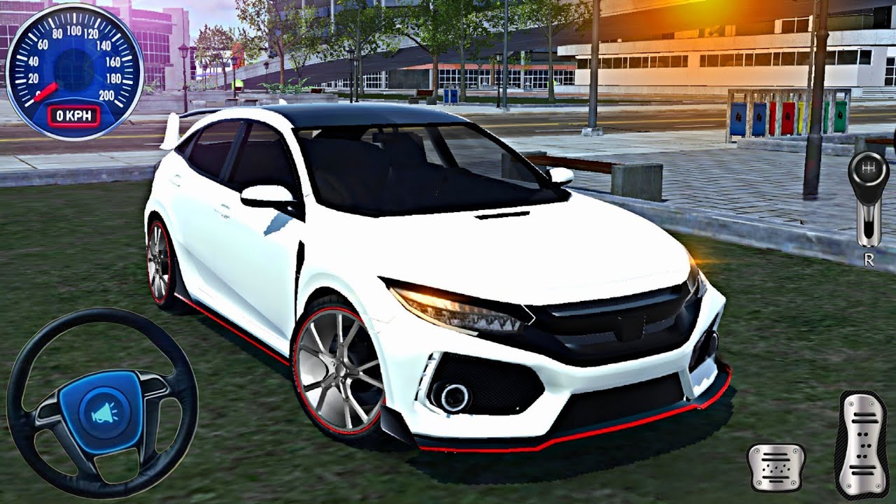 Modifiyeli Honda Civic Araba Sürüş Oyunu - Car Parking Games - Android ...