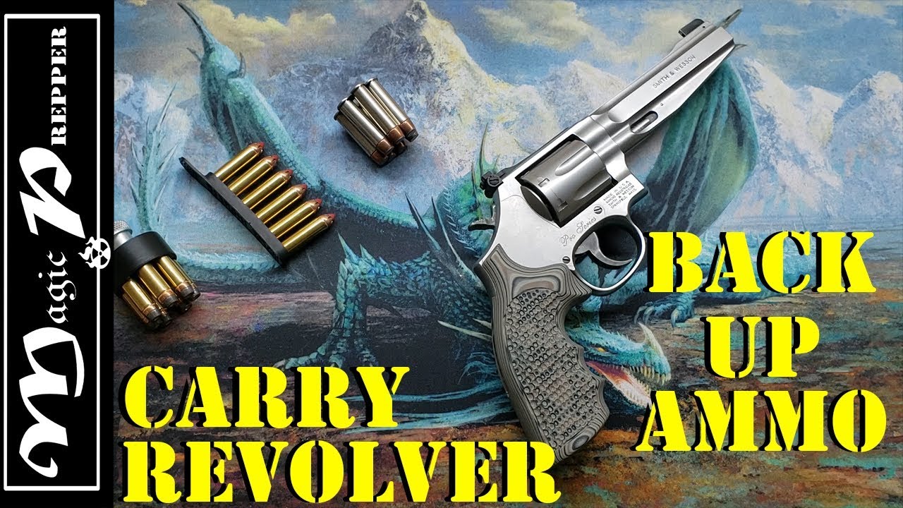 Revolver Back Up Ammo Carry Options : Prepper EDC Reload - YouTube