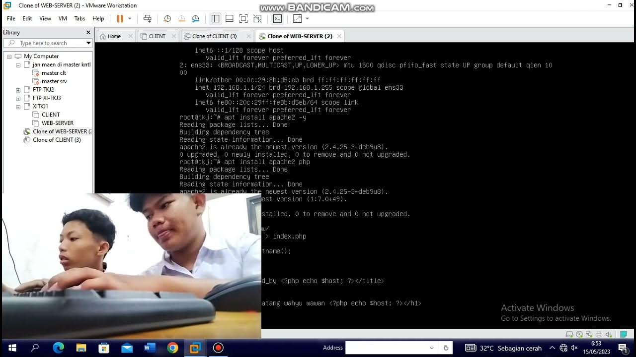 Tutorial Web Server Debian - YouTube