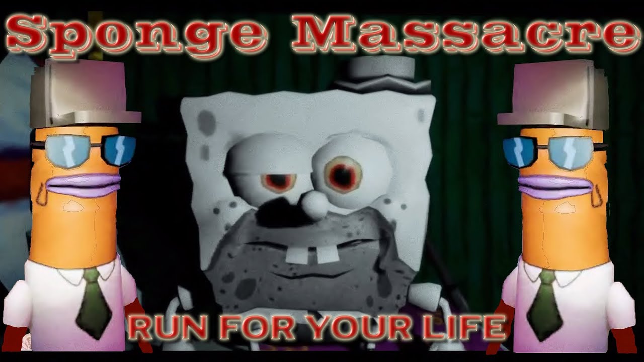 Sponge Massacre | Spongebob fan horror game | The Yellow Evil - YouTube