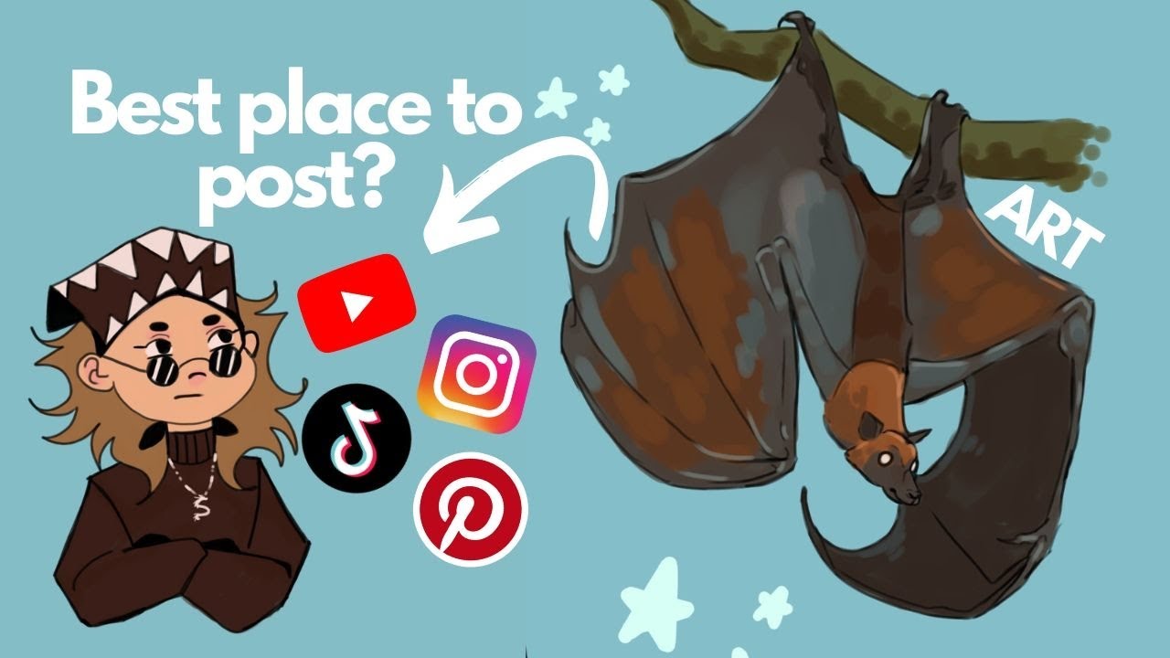 Where should you post your art? - YouTube