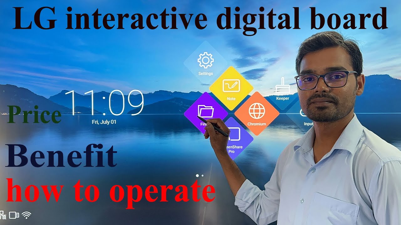 LG TR3DJ 75' || LG Interactive digital board | Digital Smart Board for ...