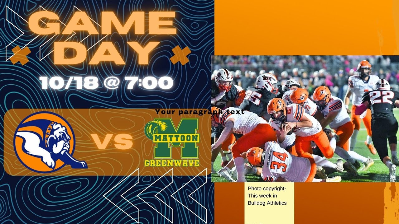 MSHS Football vs Mattoon Senior Night - YouTube
