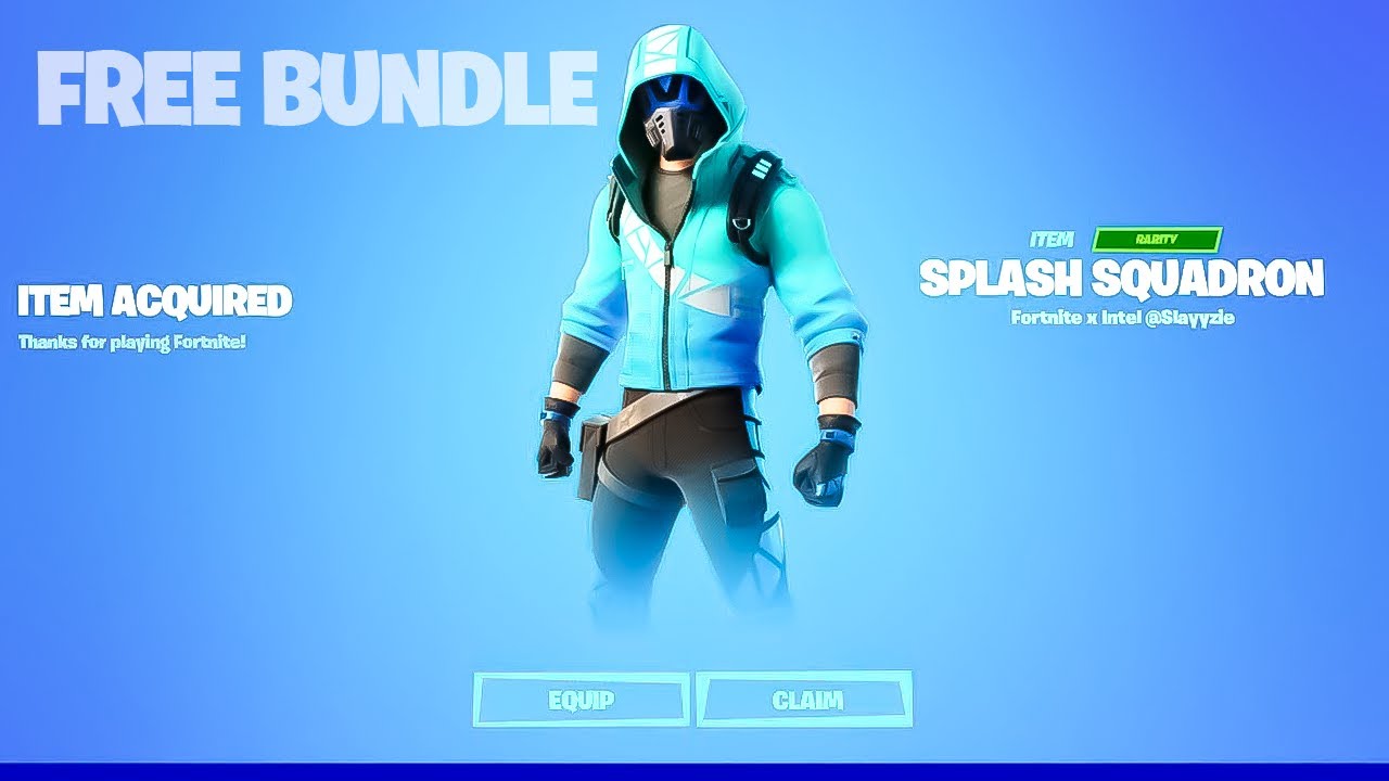 *NEW* How To Get a New Bundle Pack Splash Squadron Fortnite Battle ...