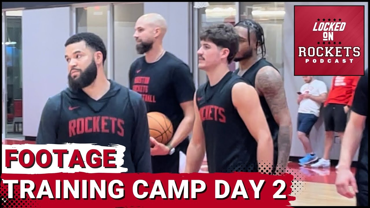 Houston Rockets Training Camp Drills: Alperen Sengun, Amen Thompson ...