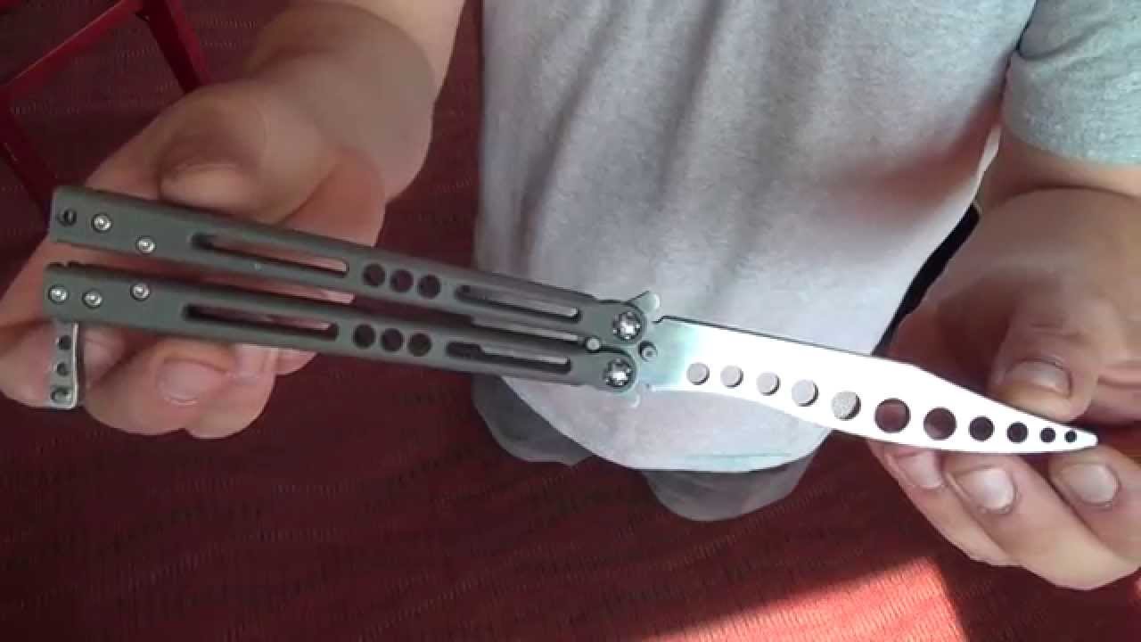 Hom Trainer balisong - YouTube