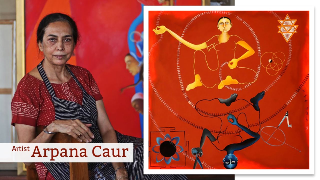 Artist Arpana Caur Paintings | Biography | WAA - YouTube