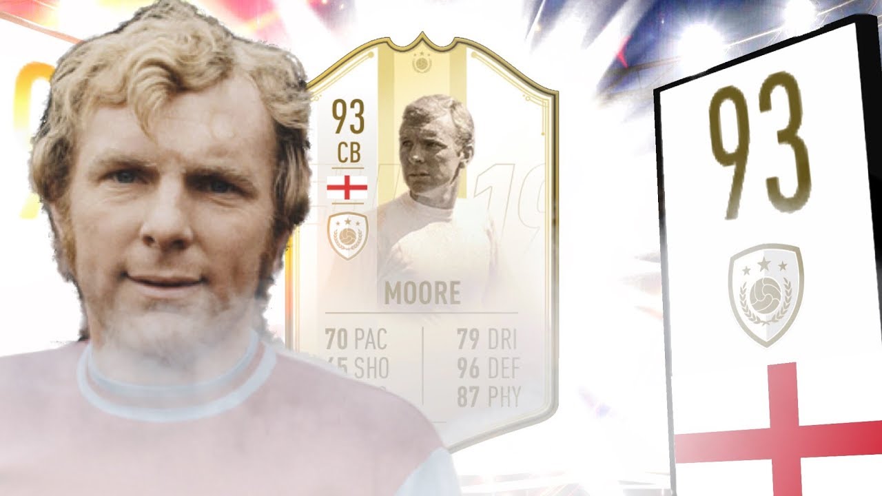Fifa19 Prime Moment Bobby Moore (93) Player Review - YouTube