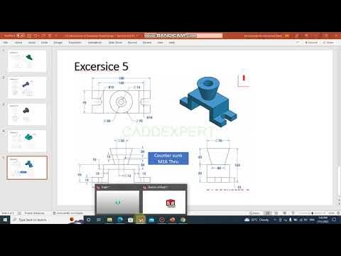 Solidworks Tutorial for Begineer (Excercise 5) - YouTube
