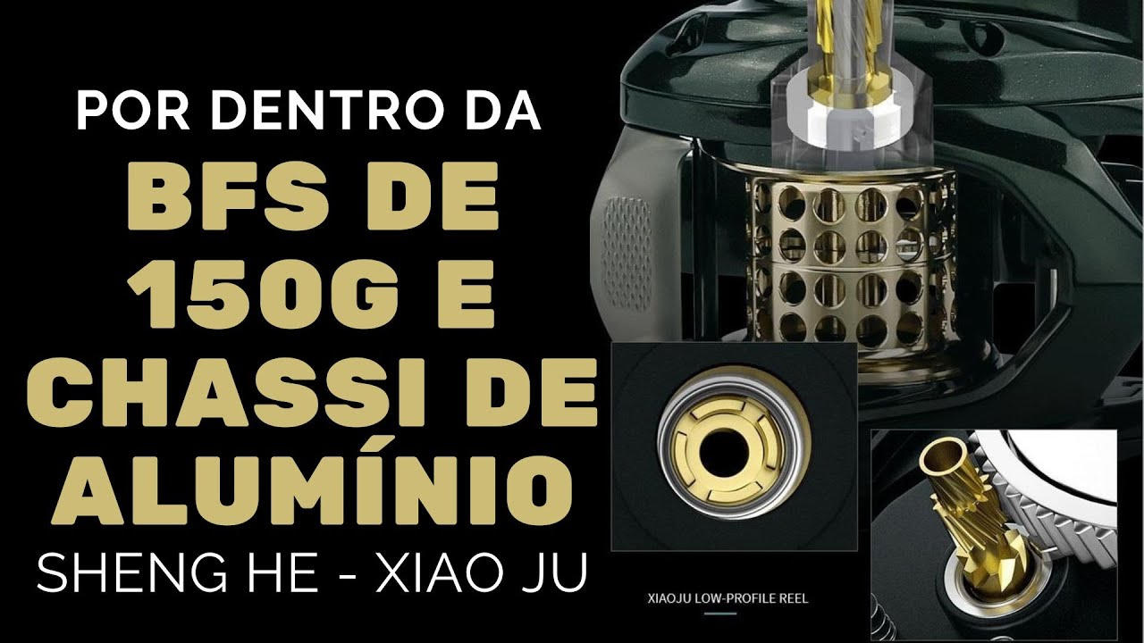 Por dentro da BFS de 150g com chassi de alumínio - YouTube