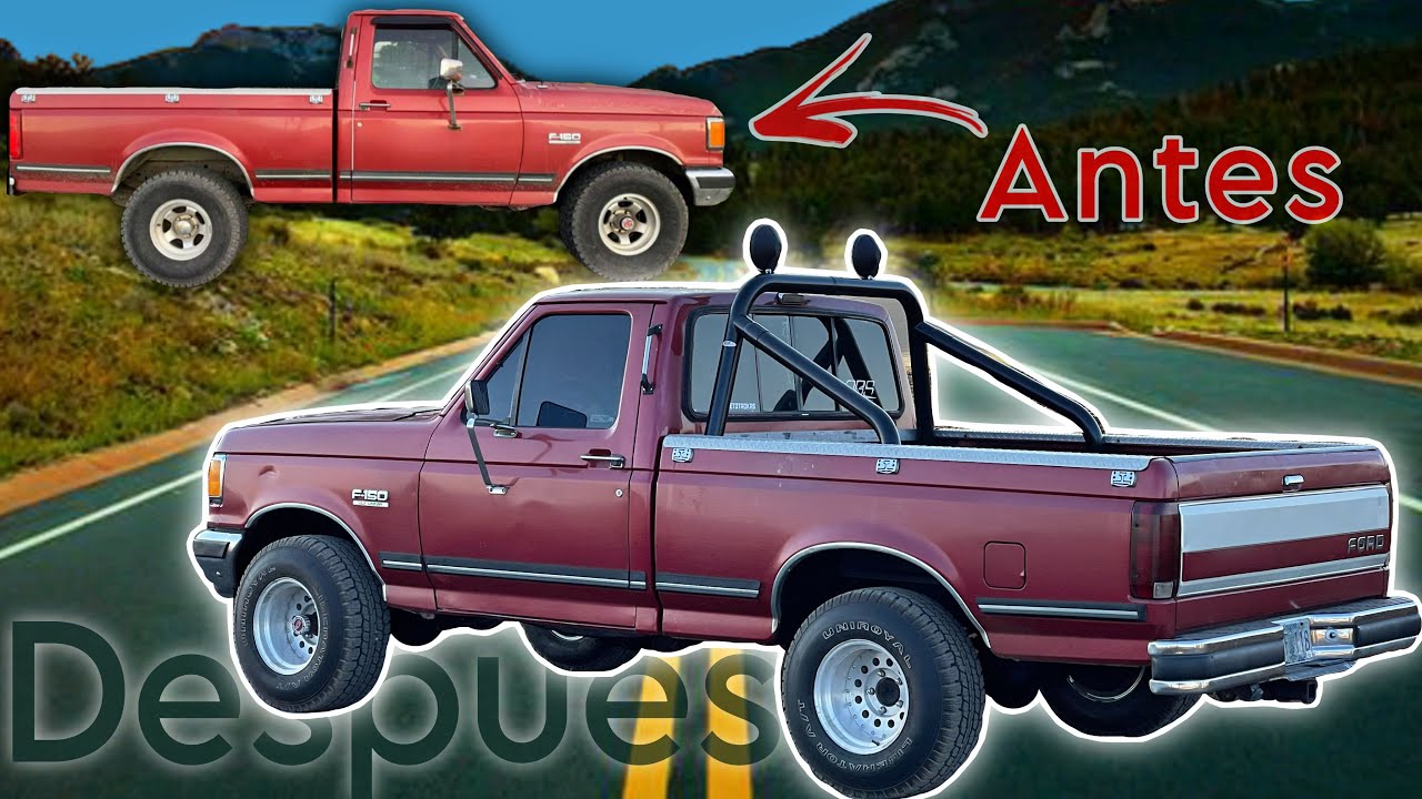 🔥 Transformación Proyecto 1991 Foringa Ford F-150 XLT 4x4 15x10 ...