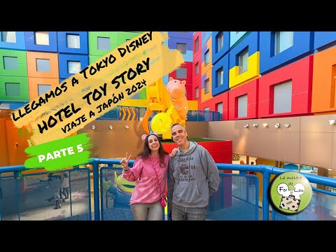 Por fin llegamos a Disney Tokyo! Hotel Toy Story al completo: room tour ...