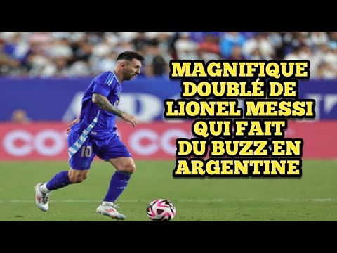 Magnifique Doublé de Lionel Messi qui fait du Buzz En Argentine - YouTube