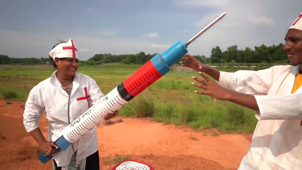 Must Watch New unlimited Comedy Video 2023 New Doctor Funny Injection ...