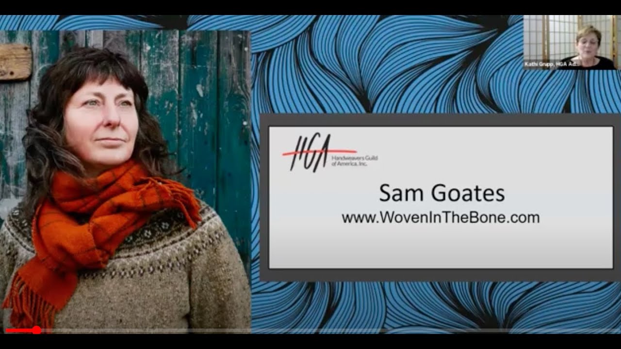 Textiles & Tea Episode 180 Sam Goates - YouTube