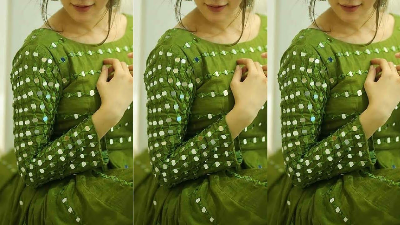 Latest 50+ Mirror Work Suit Designs Ideas | Mirror Work Dress | Salwar ...