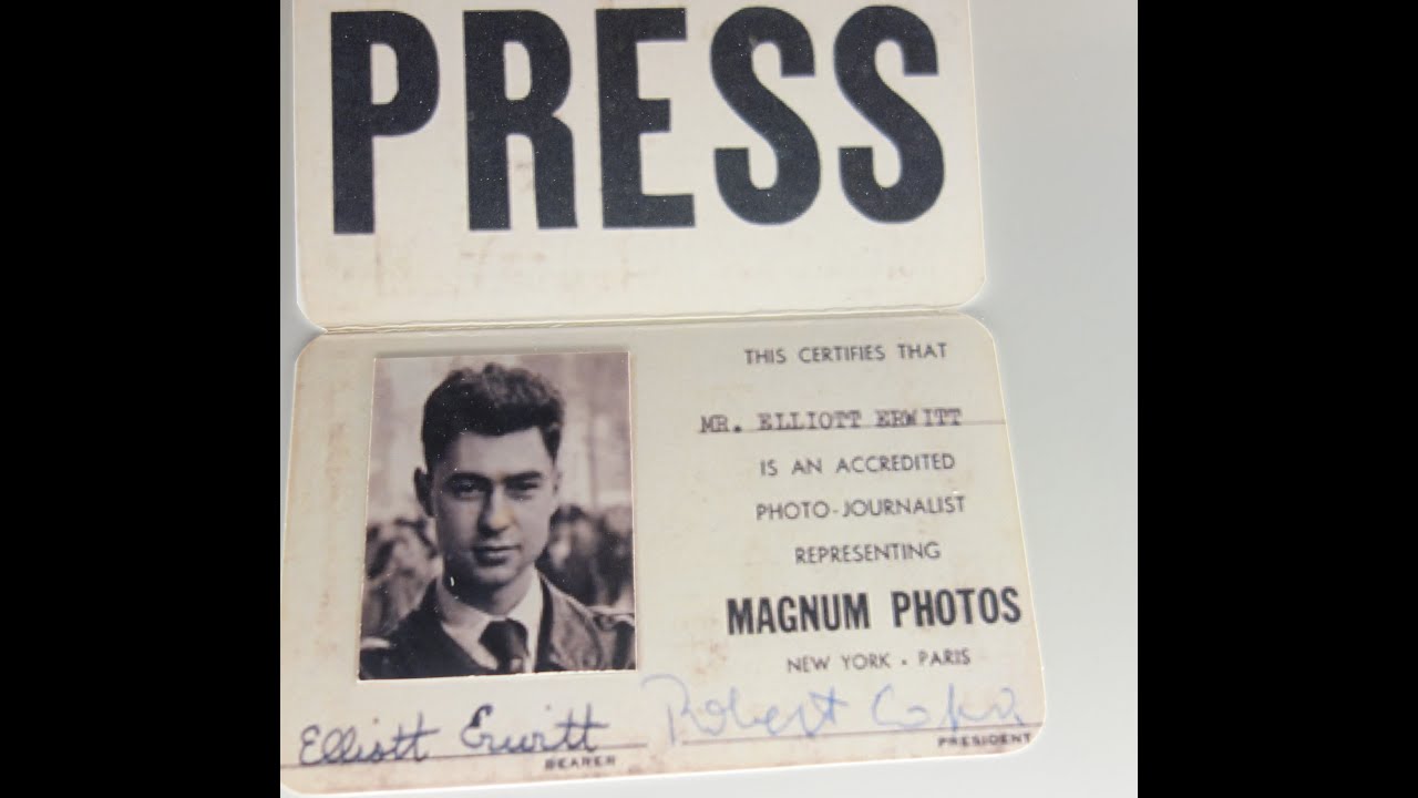 Retro Elliott Erwitt in Brussels, The Factory, Son Studio, Belgium, Dec ...