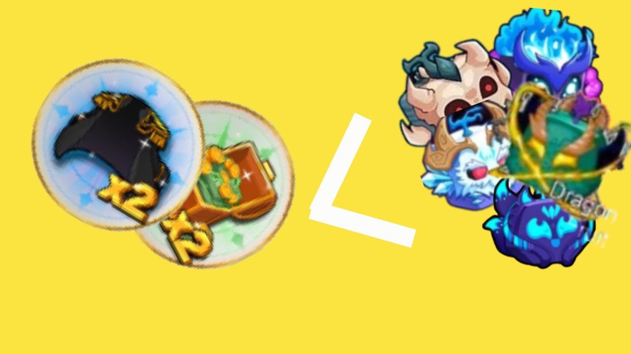 TROCANDO 2X DROP E 2X MONEY POR DRAGON, YETI, KITSUNE, GÁS E T-REX ...