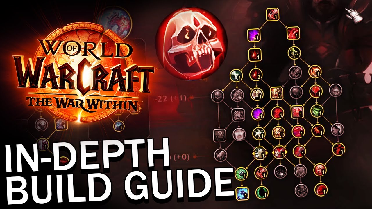 In-Depth Blood DK Build Guide for The War Within in M+ - YouTube