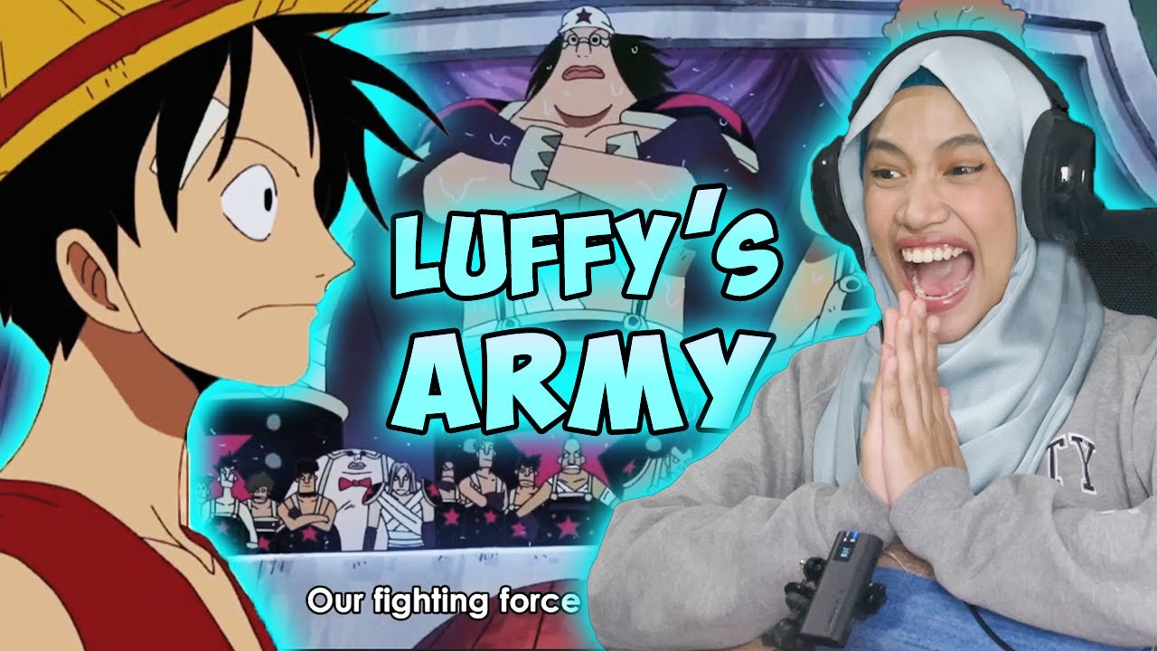LUFFY BRINGS HIS ARMY TO FIGHT WORLD GOVERNMENT 🔴 WATER 7 ARC REACTION ...