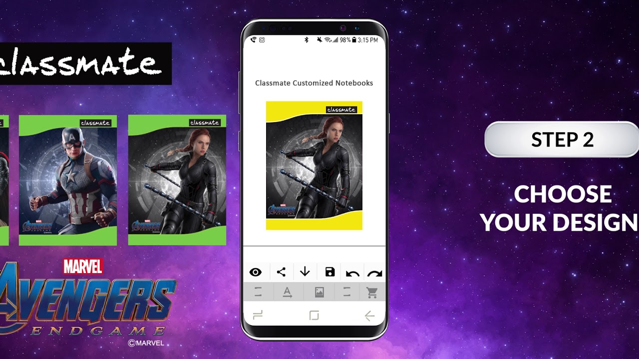 Limited Edition Endgame Designs On Classmate Notebooks - YouTube