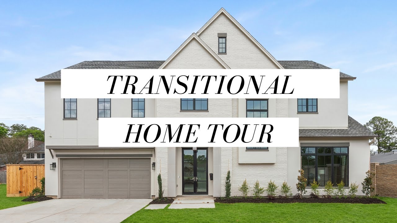 Open House Tour | Transitional Home | Houston, TX - YouTube