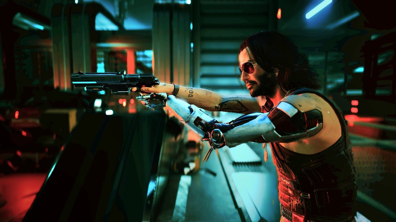 Cyberpunk 2077: Improved Johnny Silverhand's Malorian Mod - YouTube