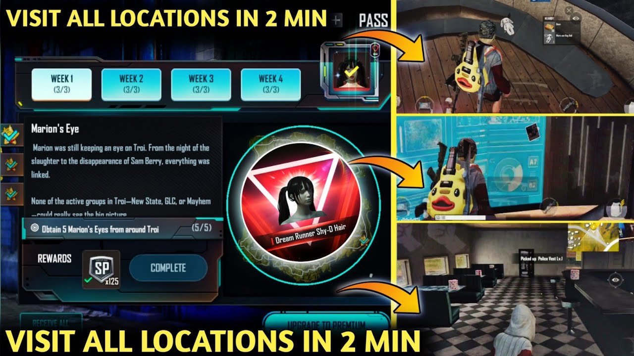 😍NEW STATE MOBILE : WEEK 4 MISSIONS UNLOCK | HOW TO COMPLETE WEEK 4 ...