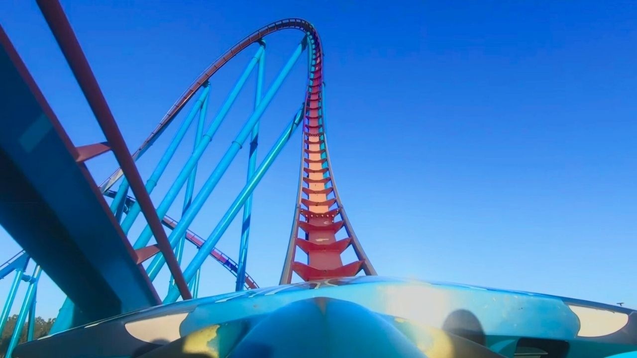 Mako Hypercoaster FULL Front Row POV – SeaWorld Orlando | Hypercoaster ...