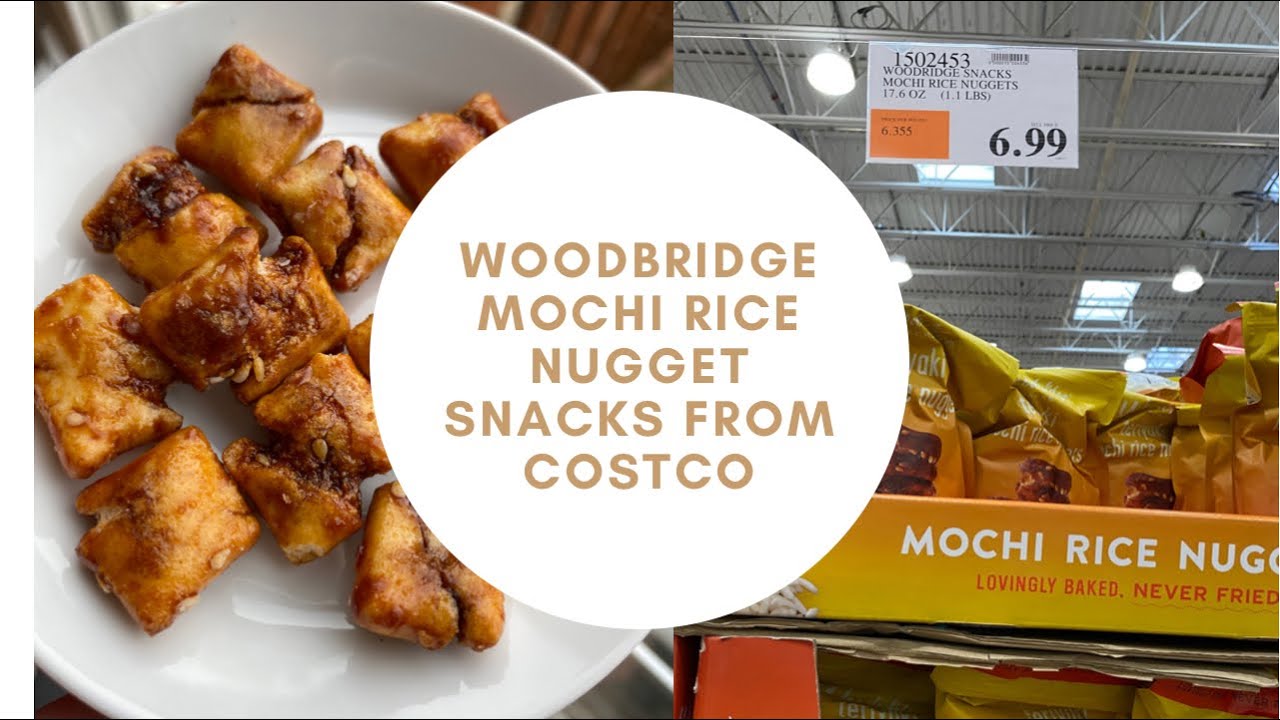Woodridge Snacks Mochi Rice Nuggets from Costco - YouTube
