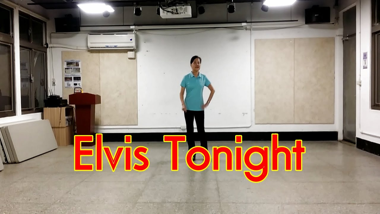 Elvis Tonight - Line Dance - YouTube
