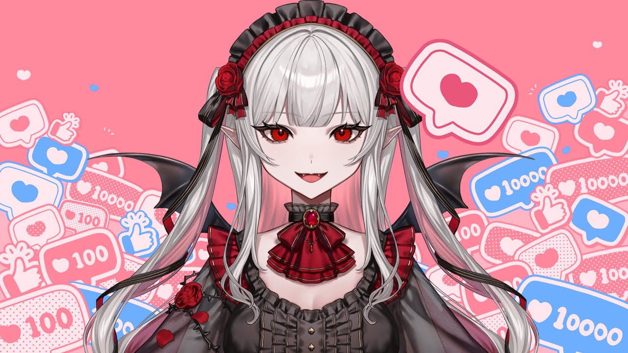 【VTuber Debut 2.0+Lore2.0】 Your vampire vtuber has arrived - YouTube